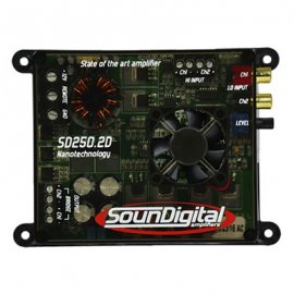 SounDigital NANO Line 250.2D Amplificatoare auto SounDigital NANO Line